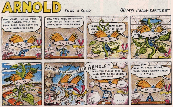 Nickelodeon's "Hey Arnold!" began in The Simpson's Illustrated. Craig ...