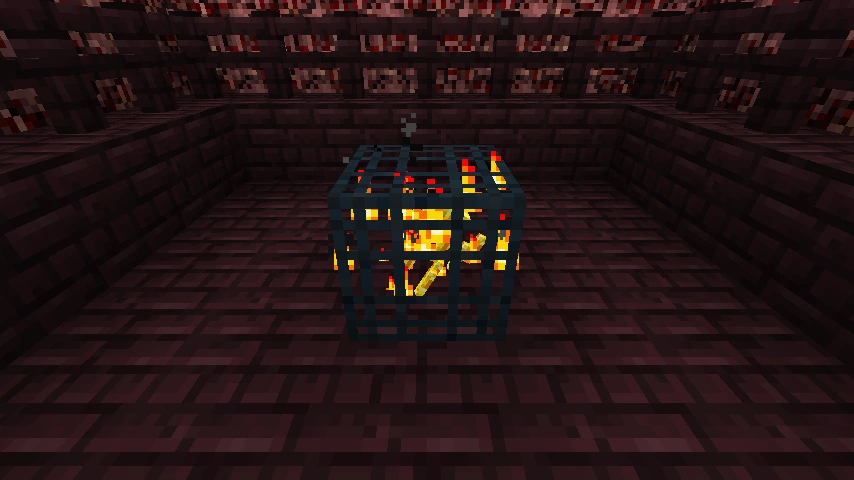Blaze Spawner Minecraft Mini Figure